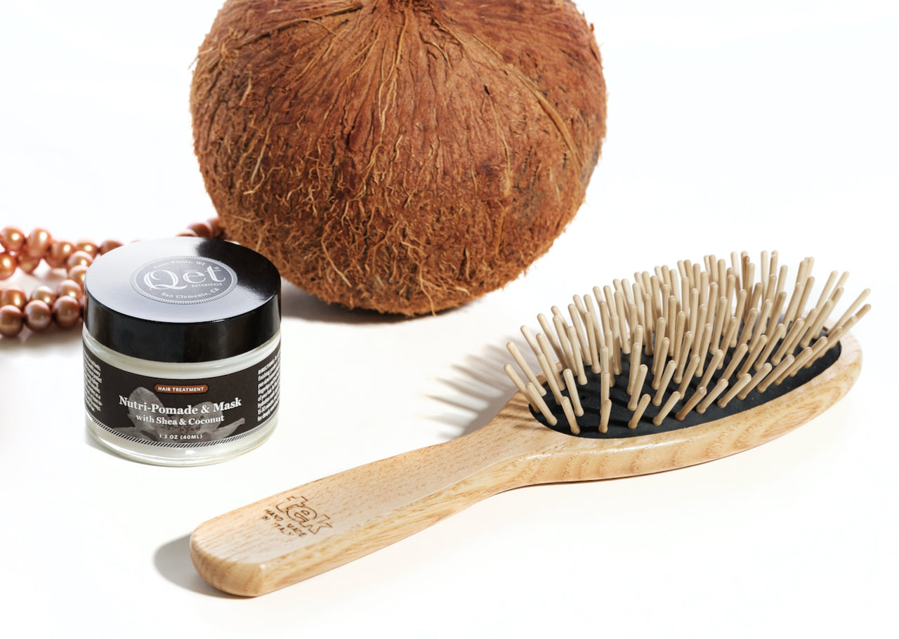 Qēt Botanicals | Nutri-Pomade & Mask with Shea & Coconut for Hair