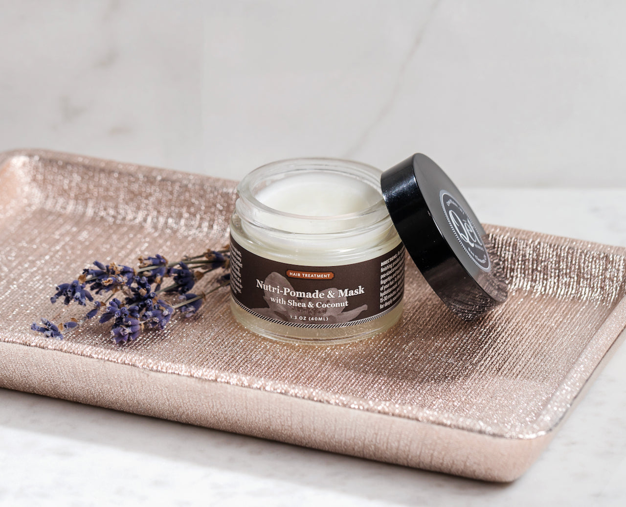 Qēt Botanicals | Nutri-Pomade & Mask with Shea & Coconut for Hair